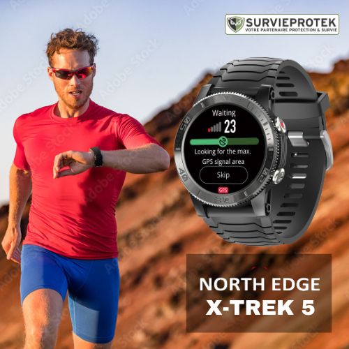 NORTH EDGE™ X-TREK 5 Montre connectée GPS multisport