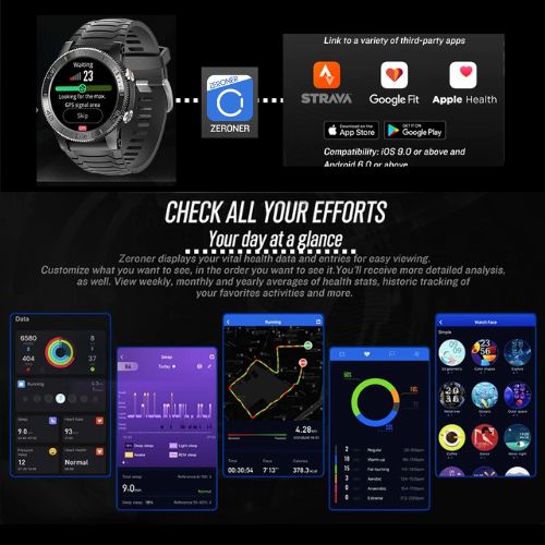 NORTH EDGE™ X-TREK 5 Multisport GPS Smartwatch